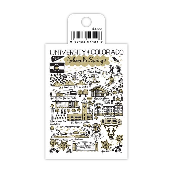 Julia Gash UCCS Sticker