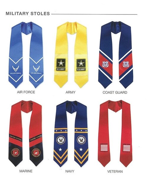 Navy Military Stole | UCCS Bookstore