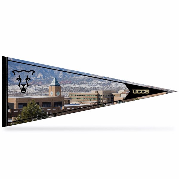 UCCS Campus Photo Pennant 12x30